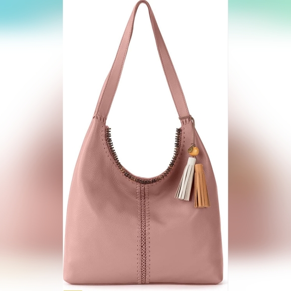 The Sak | Bags | The Sak Dusty Pink Color Leather Purse Bag With ...